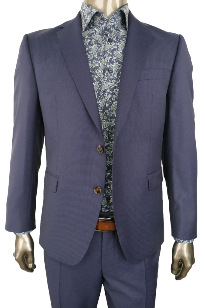 Le costume Digel grande taille Préférence à micro points bleus - Stilbo ...